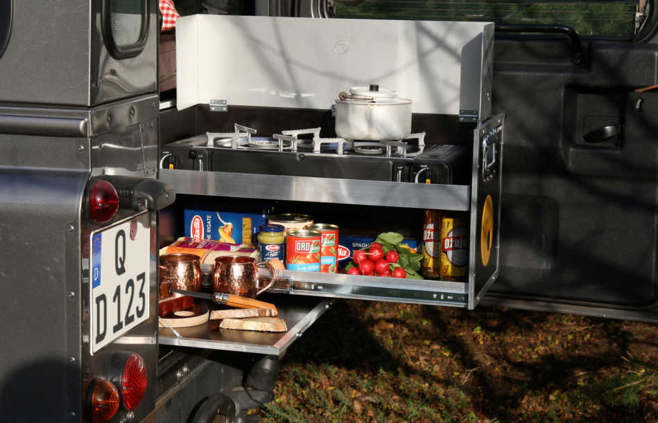 Herausnehmbare Campingeinheiten für Land Rover Defender – Ququq