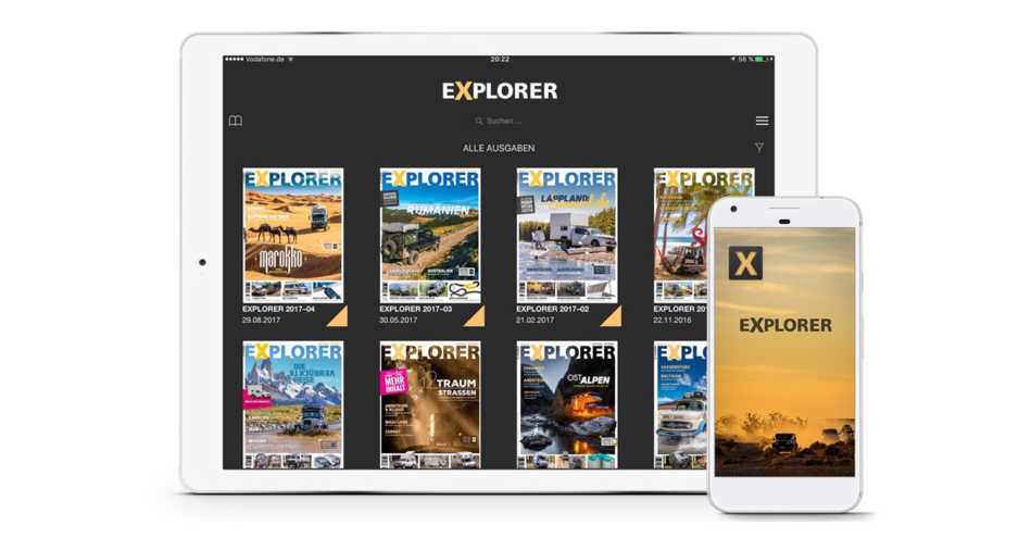 EXPLORER-APP 2.0 – Jetzt umsteigen auf die neue Version