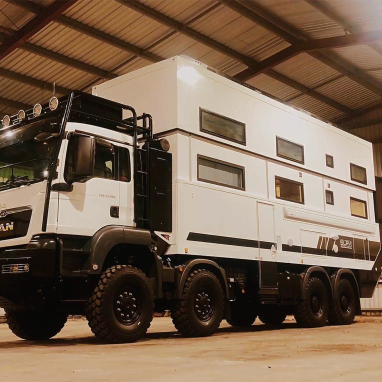 Probefahrt des Action Mobil Atacama 5800 Expeditionsfahrzeug