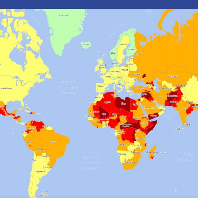 Sicher reisen: Update der Travel Risk Map für 2020 - explorer Magazin