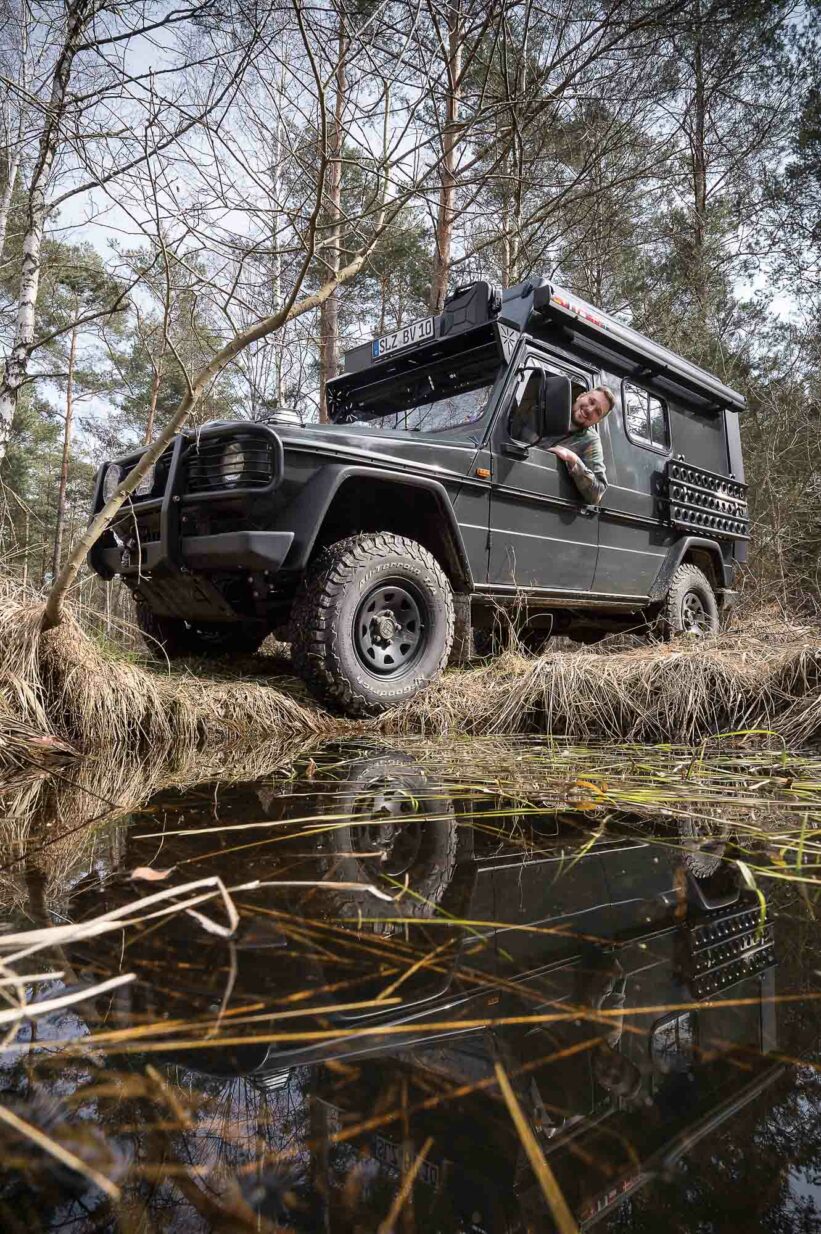 Vom Coupé zum Puch G – Vincents G-Klasse Camper - explorer Magazin
